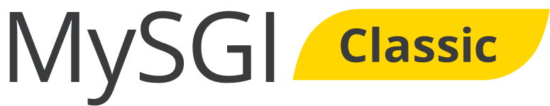 Available MySGI transactions - SGI